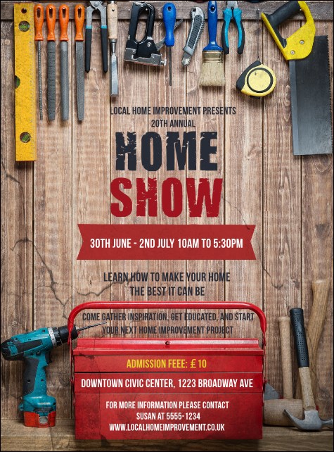 Home Improvement Flyer