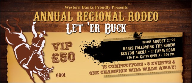 Rodeo Rustic VIP Pass
