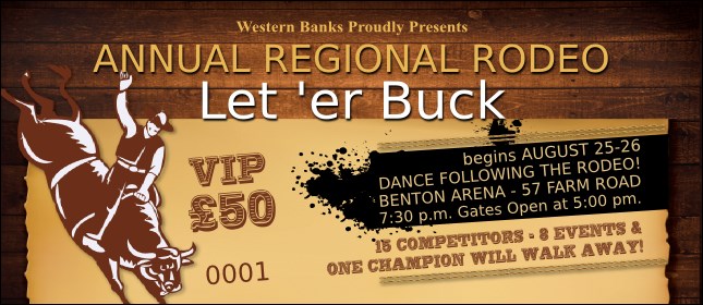 Rodeo Rustic VIP Pass